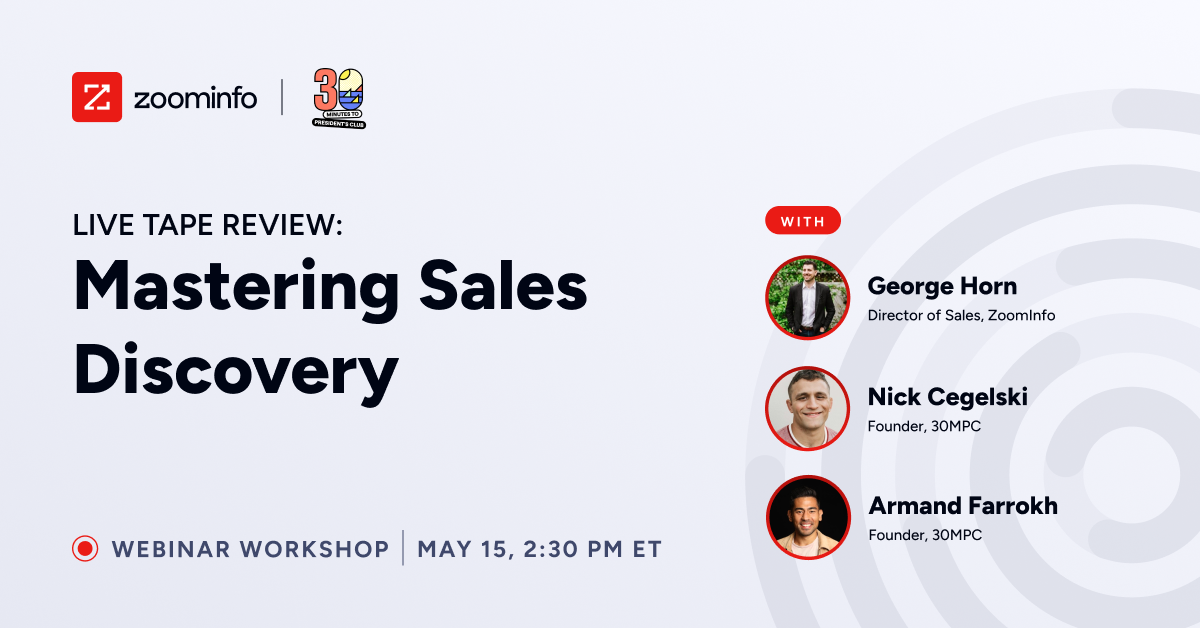 Live Tape Review: Mastering Sales Discovery